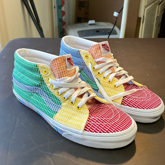 Vans | Shoes | Vans Sk8 Hi Lgbtq Pride Month Shoes Hi Top Men 15 W 13 ...
